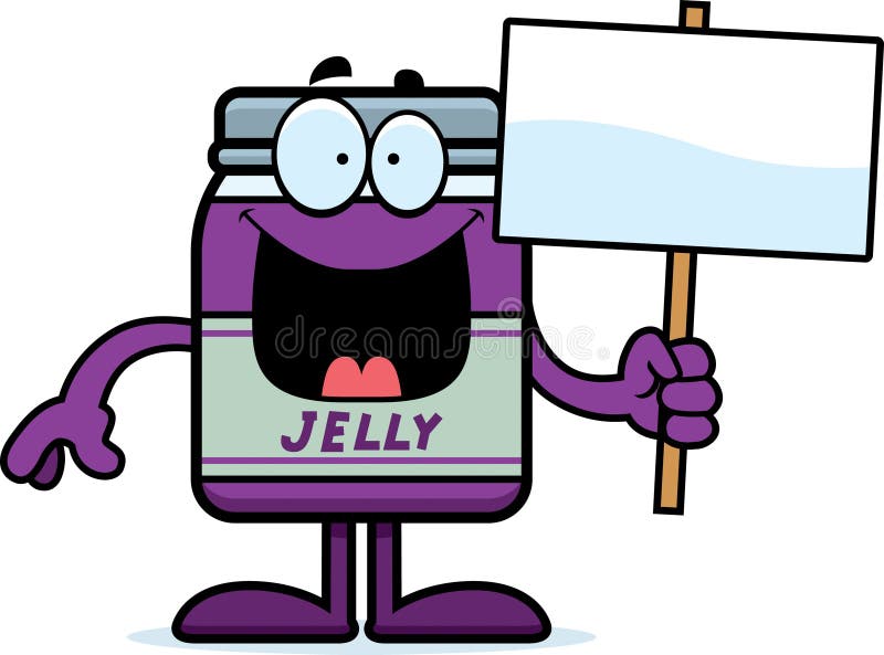 Desenhos Animados Jelly Jar Waving Ilustração do Vetor - Ilustração de ...
