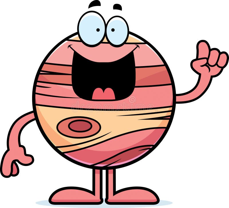 Ideia De Desenho Animado De Júpiter Ilustração do Vetor - Ilustração de ...