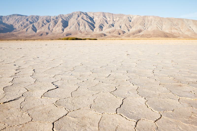 Dry Mud Cracked Desert Ground Background Pattern Stock Photo - Image of ...