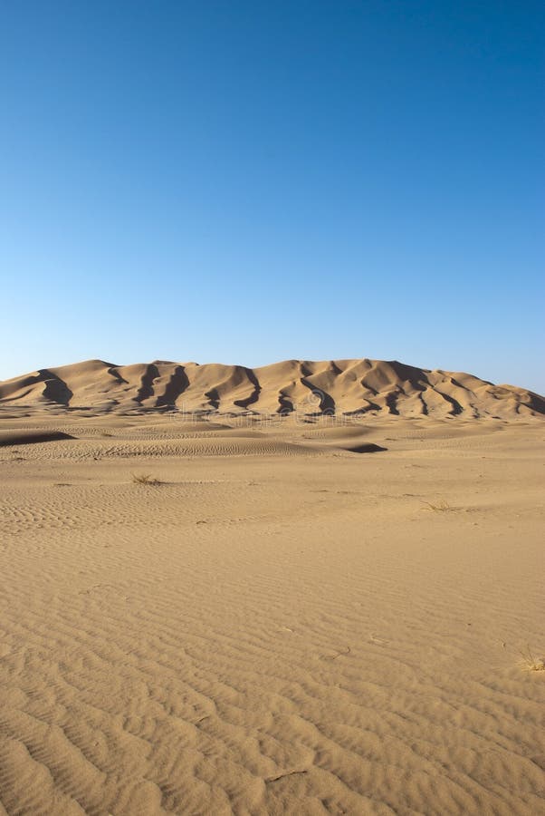 Sandy Desert stock image. Image of yellow, closeup, travel - 22621987