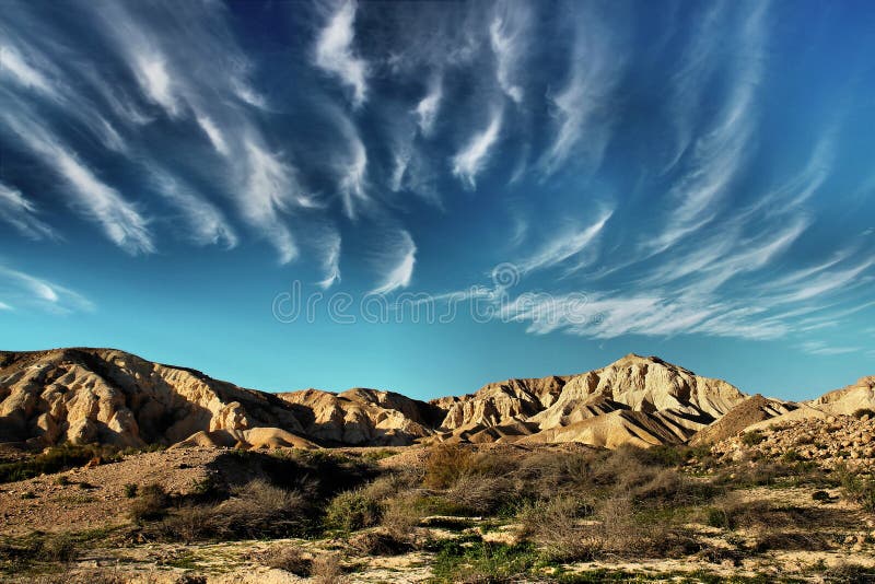 The desert stock photo. Image of sand, israel, landscape - 2560976