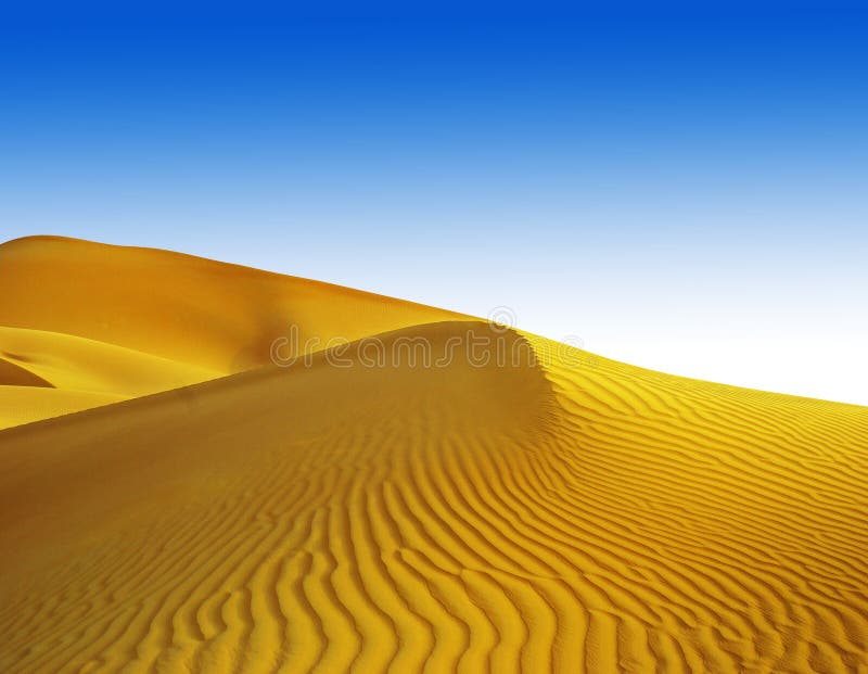 Desert stock photo. Image of desert, yellow, africa, background - 7299992