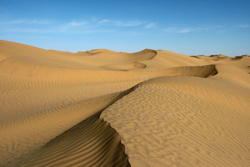Desert shape stock photo. Image of brown, gobi, blue, xinjiang - 8610832