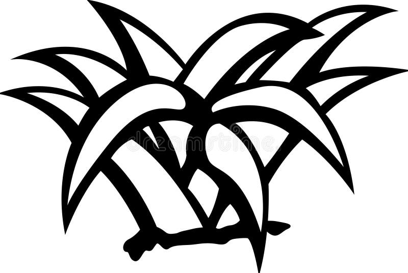 Desert Agave Or Maguey Plant Vector Illustration Stock Vector ...