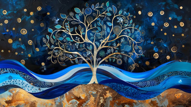 Desert blue tree of life stock image. Image of natural - 320664099