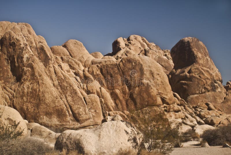 Desert Boulders stock photo. Image of canyon, mojave - 11852922