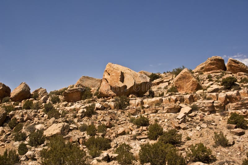 Desert Boulders stock image. Image of desert, formation - 16413831