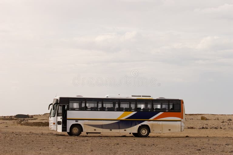 Desert bus stock image. Image of sand, deserted, seats - 816895