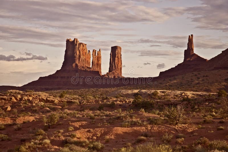 Desert Buttes stock photo. Image of southwest, sand, nature - 10839356