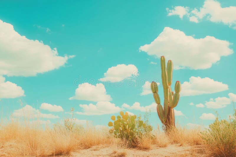 Desert Cactus stock image. Image of plant, nature, isolated - 381870287