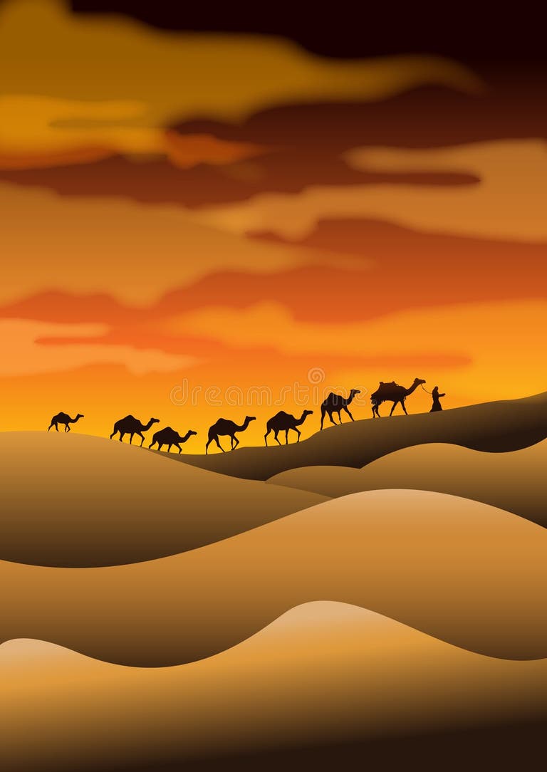 Arabian Desert Stock Illustrations – 26,887 Arabian Desert Stock ...