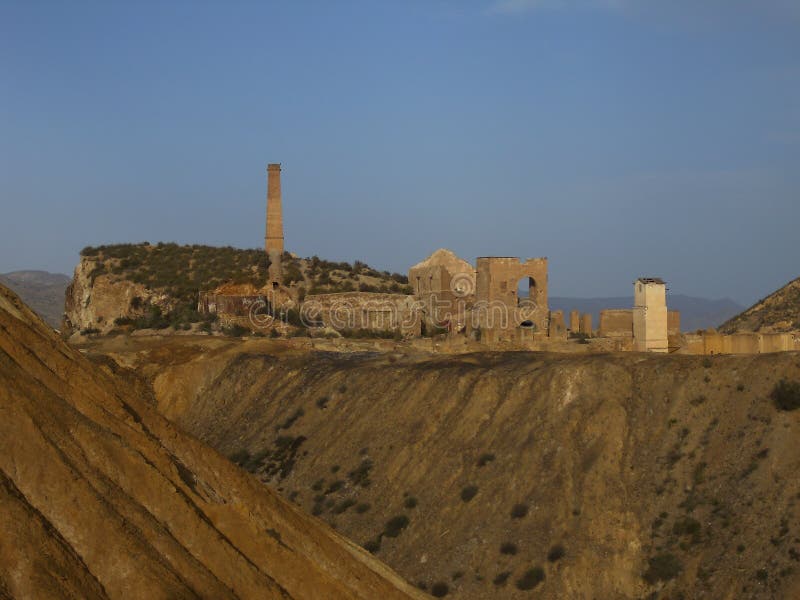 In the Second Plan of the Desert Stock Image - Image of brown, desert ...