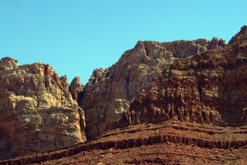 Desert Cliff stock photo. Image of rock, stone, beautiful - 47553970