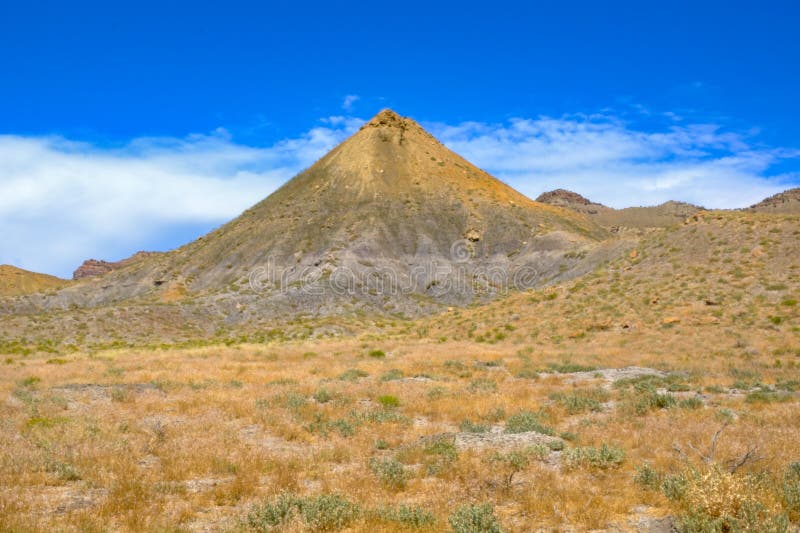 Desert Cone stock photo. Image of north, shaped, badlands - 285403758