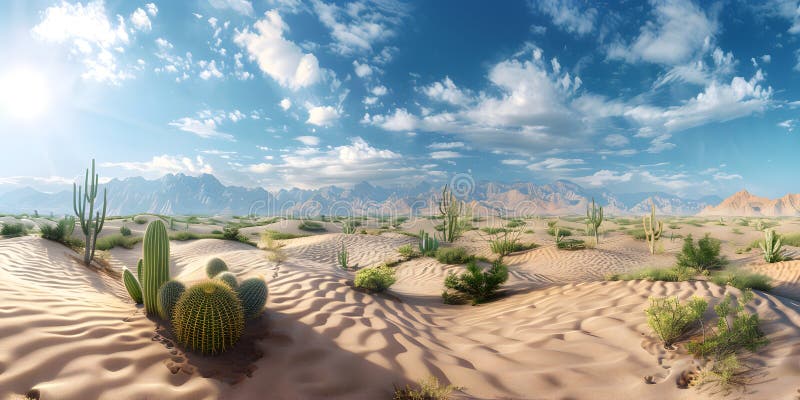 Desert Dayscape stock image. Image of africa, summer - 326092661