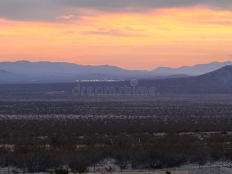 Desert Dream Oasis Night Sky Stock Photo - Image of dream, desert ...