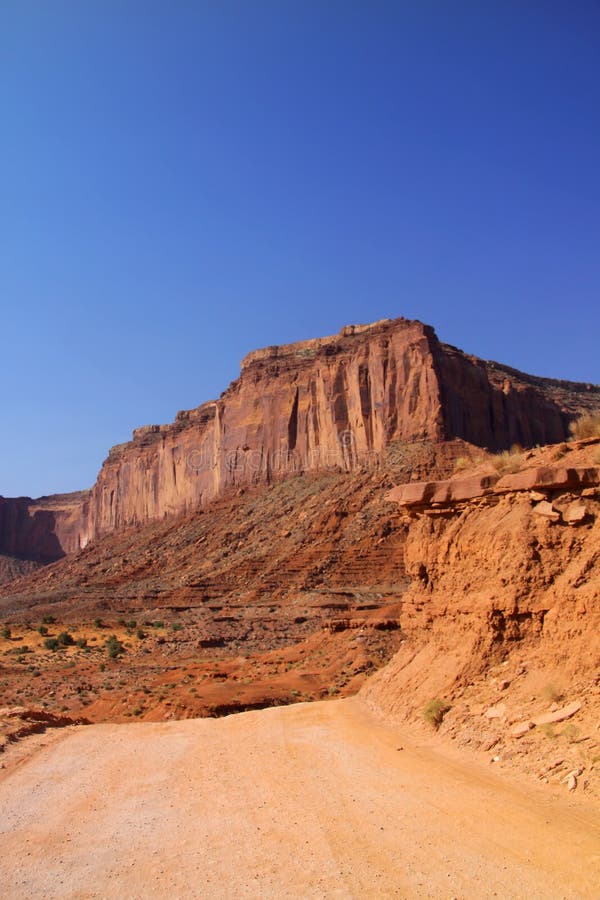 Desert driving stock photo. Image of cliff, narrow, geology - 11139648