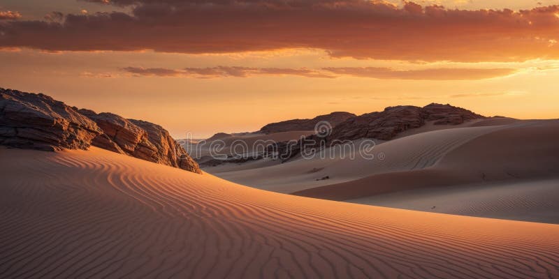Desert Dunes Sunset Textural Contrast Stock Photos - Free & Royalty ...