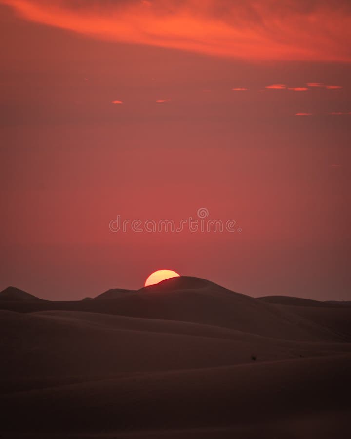 Desert Dunes of United Arab Emirates Stock Photo - Image of steppe ...