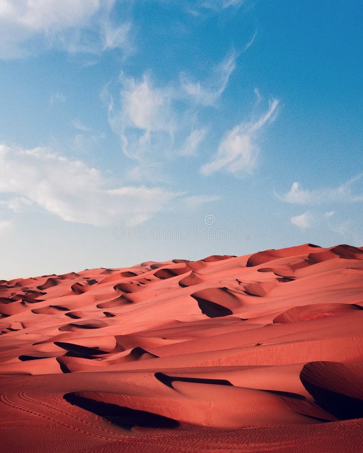 Desert Dunes of United Arab Emirates Stock Photo - Image of sahara ...