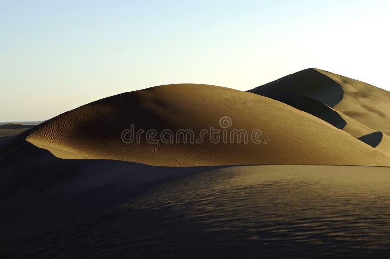 Desert evening stock photo. Image of sahara, crepuscular - 12933714