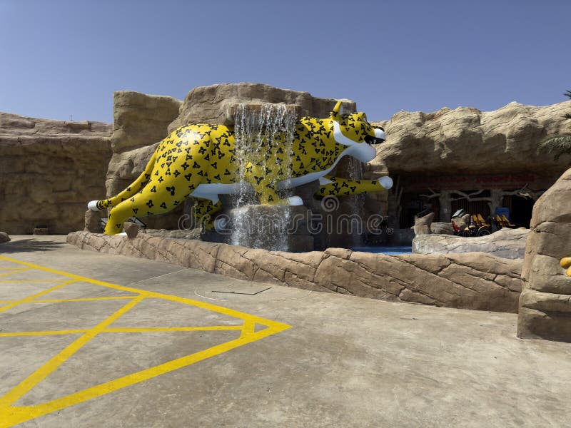 Desert Falls Water and Adventure Park Doha Qatar Editorial Stock Photo ...