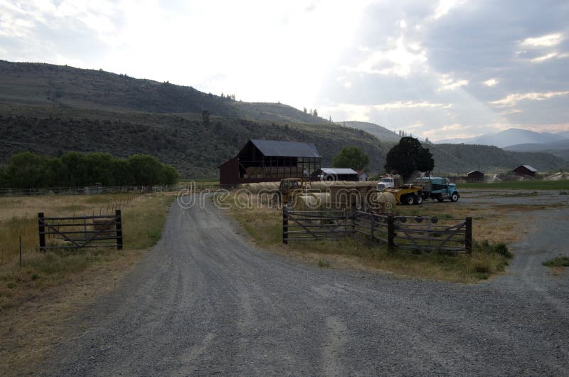 Desert farm stock image. Image of desert, washington - 57208153