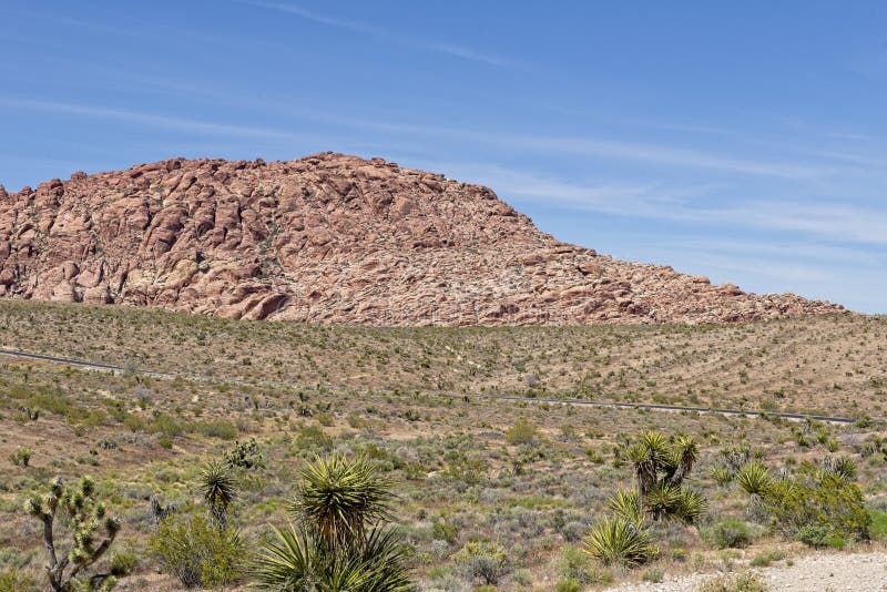 Sprawling Mountains in the Desert at Red Rock Canyon Nature Conservancy ...