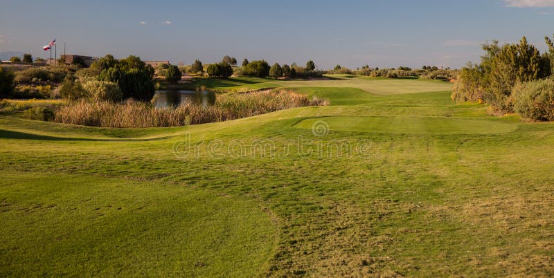 Desert Golf Course stock photo. Image of nature, play - 45501398