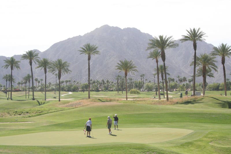 Desert Golf Course stock photo. Image of green, desert - 52612062