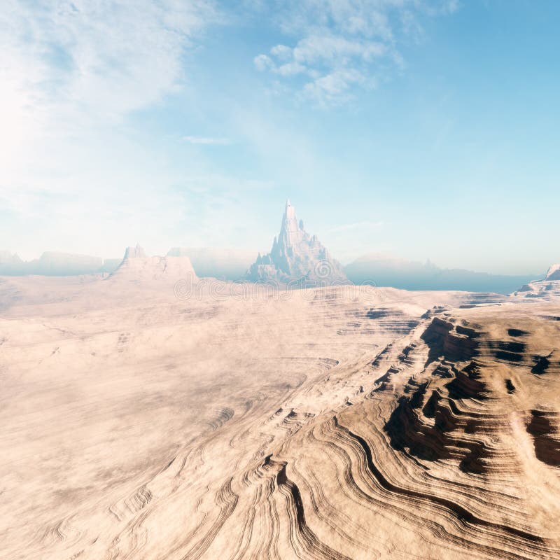 Desert Heat Daytime stock illustration. Illustration of screen - 38612819