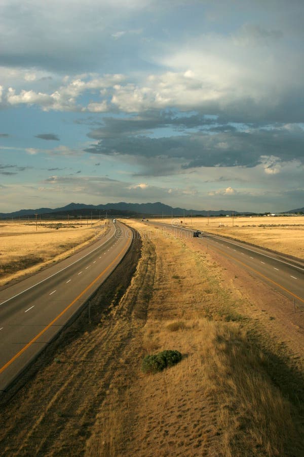 Desert highway stock image. Image of road, automobile - 1552661