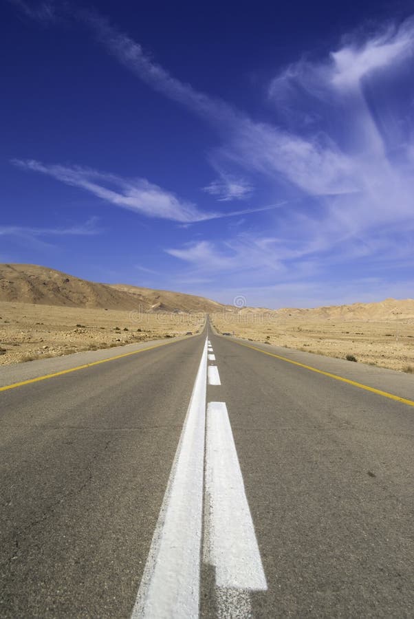 Desert highway stock photo. Image of desert, road, empty - 9664650