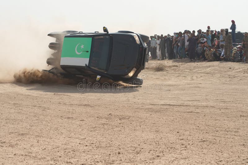 Desert Jeep Rally in Pakistan Editorial Stock Image - Image of sport ...