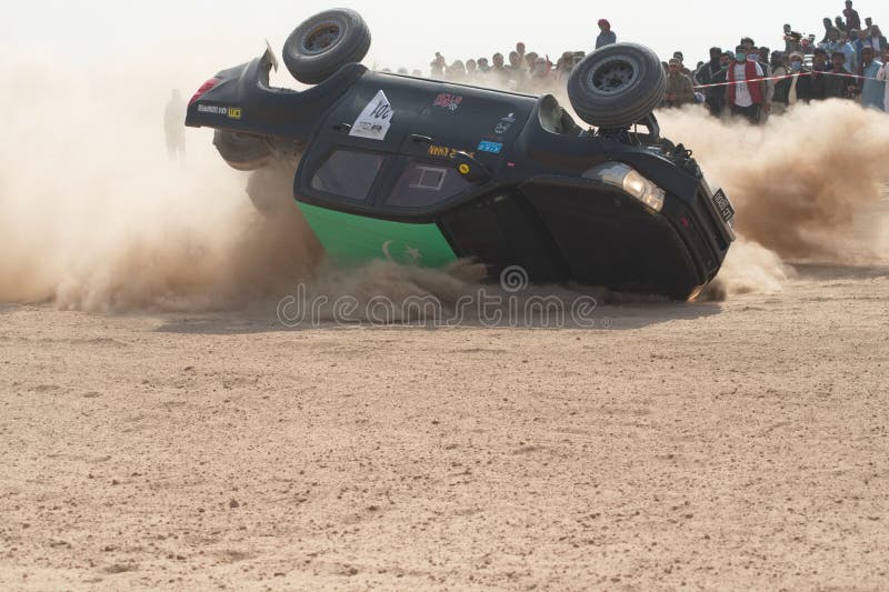 Desert Jeep Rally in Pakistan Editorial Photo - Image of safari ...