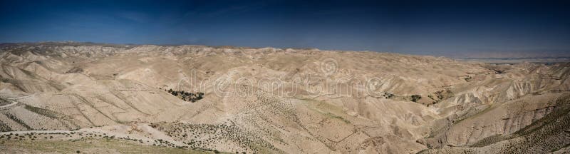 Panoramic View of Beqaa (Bekaa) Valley, Baalbeck in Lebanon Stock Photo ...
