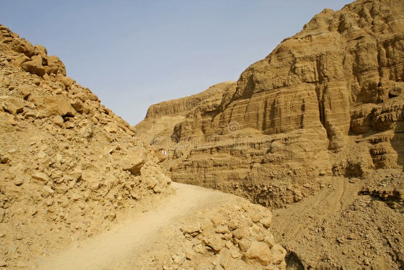 Desert Landscape of Sinai Peninsula Stock Image - Image of sunny, sinai ...