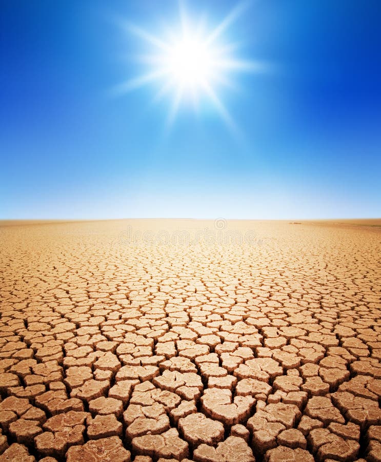 Desert stock photo. Image of cleft, land, fissure, barren - 30233314