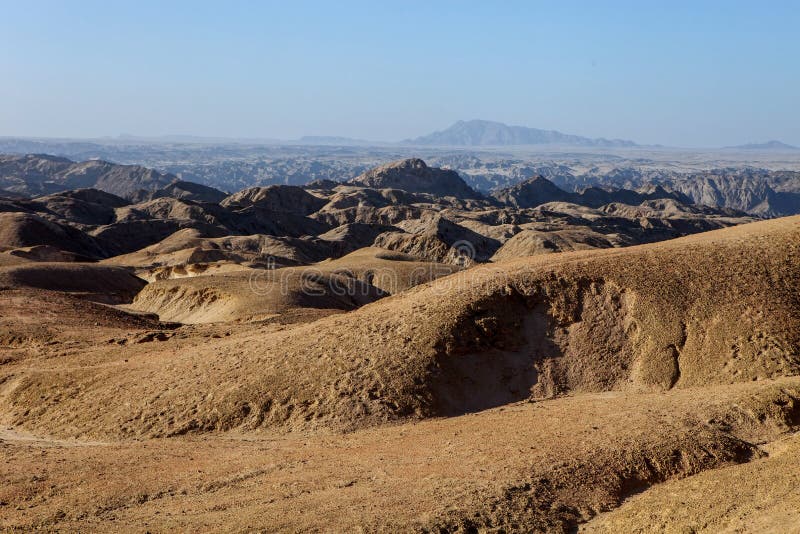Desert hilly landscape stock image. Image of bluff, sand - 936399