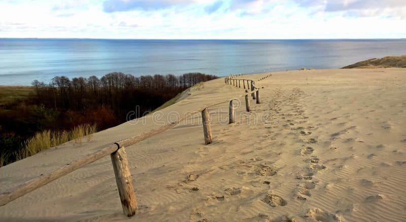Desert Landscape, Lithuania Stock Photo - Image of sand, klaipada: 81275342