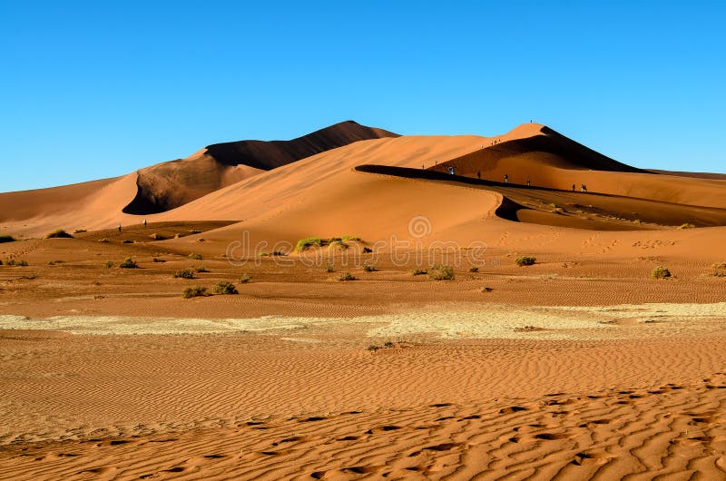 Desert Landscape of the Namib Stock Image - Image of stunning, natural ...