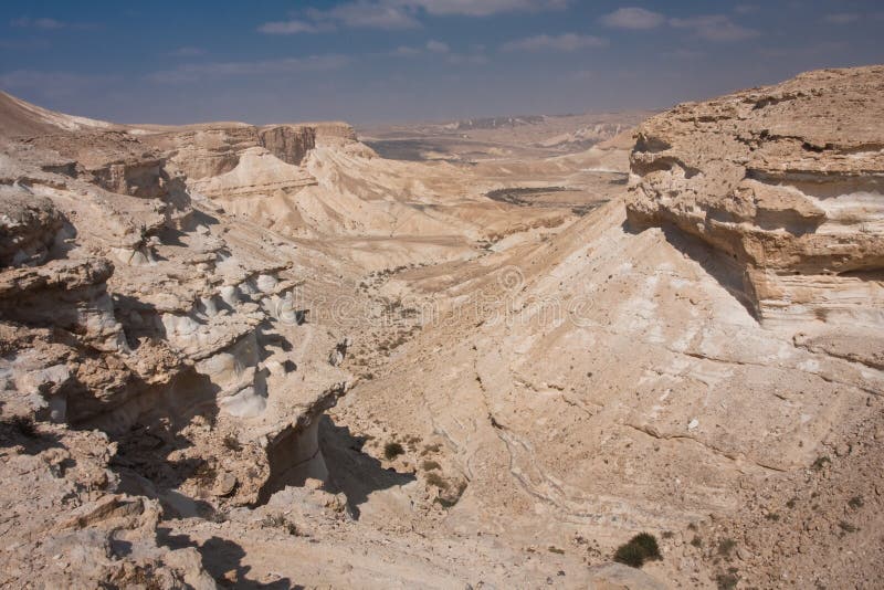 Desert Landscape, Negev, Israel Stock Photo - Image of terrain, scenic ...