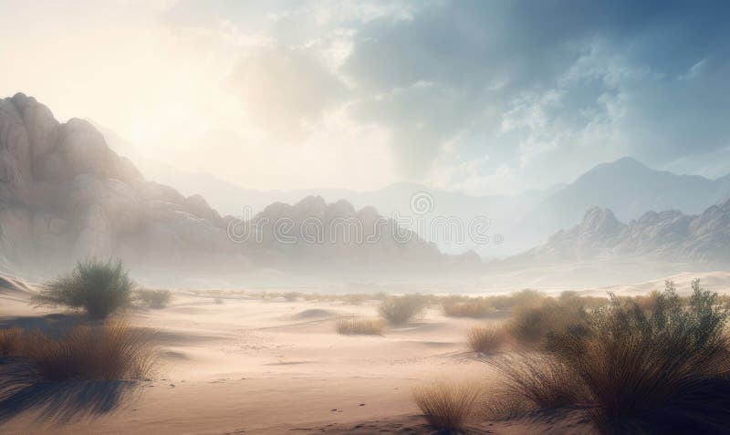 Barren Landscape Painting Stock Illustrations – 422 Barren Landscape ...