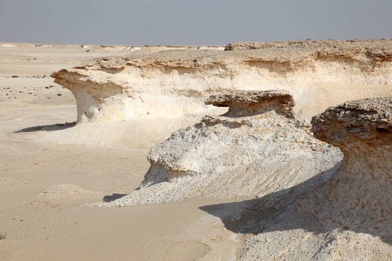 Desert landscape in Qatar stock photo. Image of arabia - 36467436