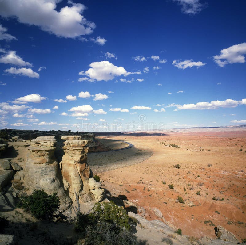 Desert landscape in Utah stock photo. Image of desert - 8407832