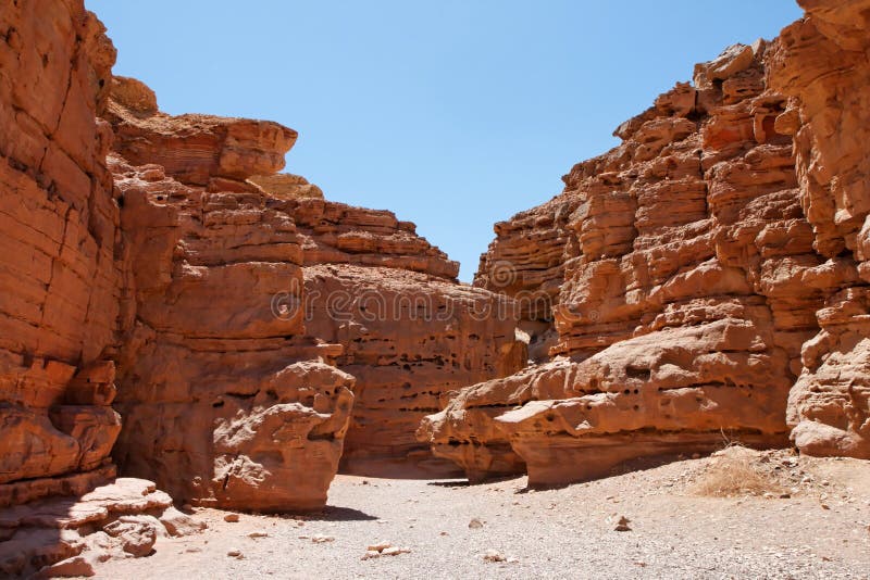 Desert Landscape Of Weathered Red Rocks Picture. Image: 9213288