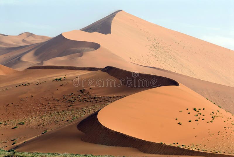 Desert in namibia stock image. Image of sand, landscape - 4526819