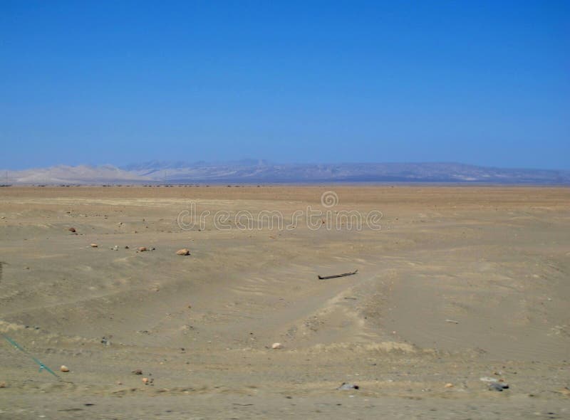 Desert with Nazca Lines in Peru, South America Stock Photo - Image of ...
