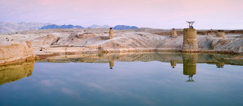 Desert of the Negev Near Sde-Boker, Israel Stock Photo - Image of bush ...