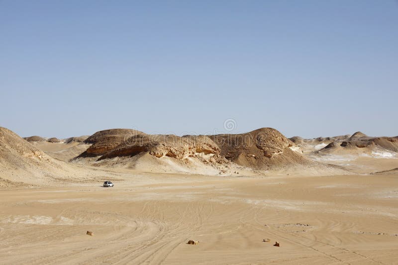 The Desert of Obstacles Environment in Egypt Stock Image - Image of ...